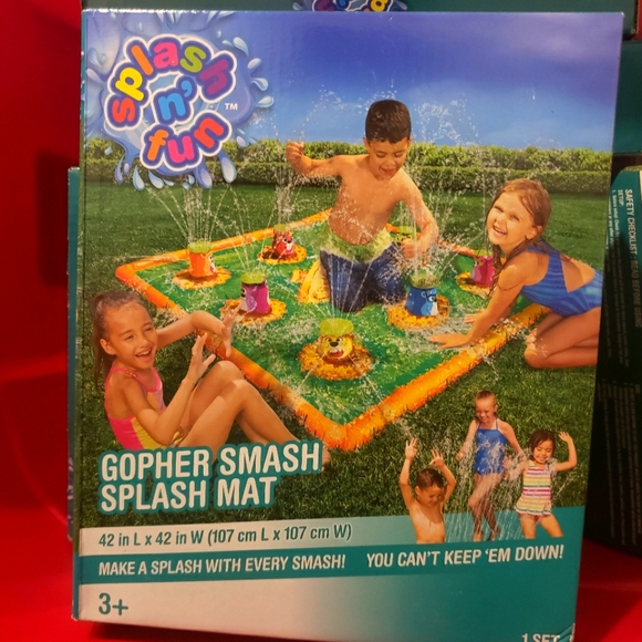 Toys | Beat The Heat Gopher Smash Splash Mat | Poshmark